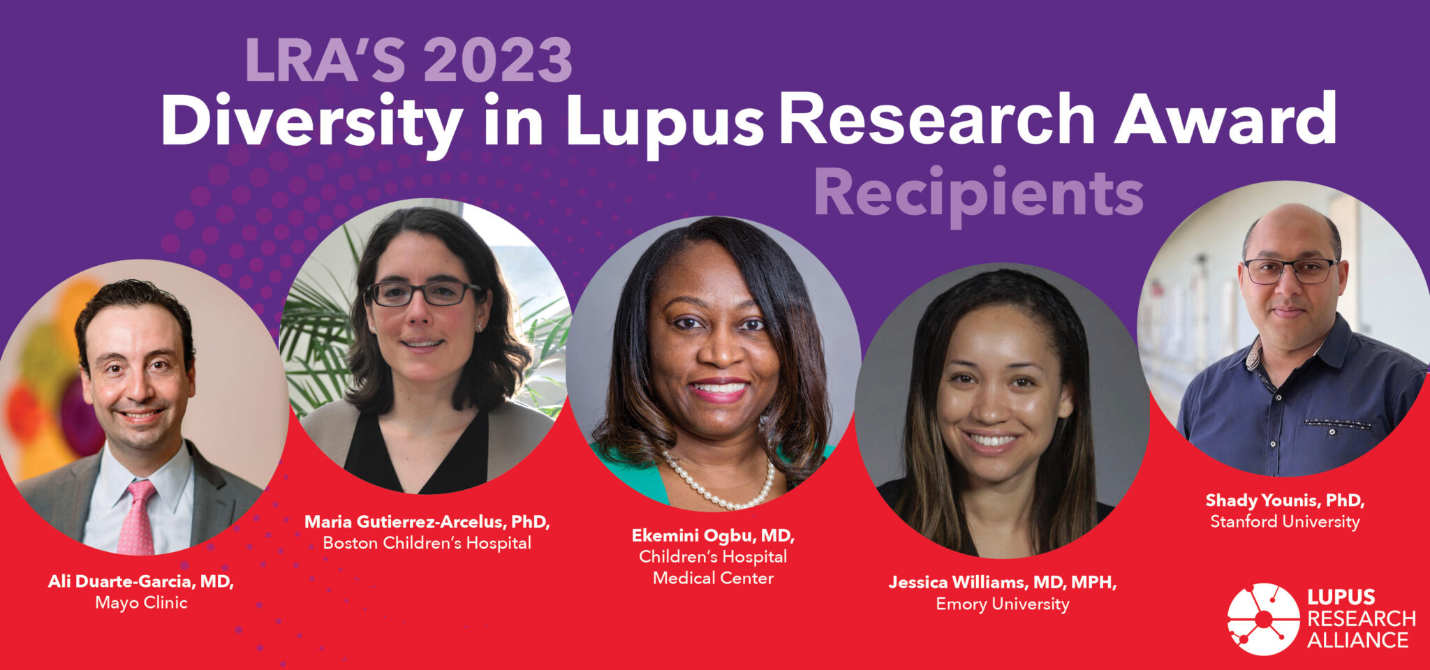 Lupus Research Alliance Announces Recipients of 2023 Diversity in Lupus ...